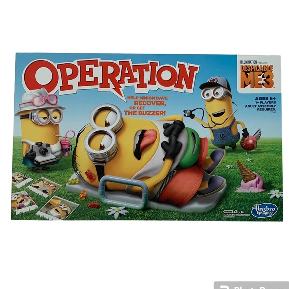 Hasbro | Games | Hasbro Operation Board Game Despicable Me 3 Minion ...